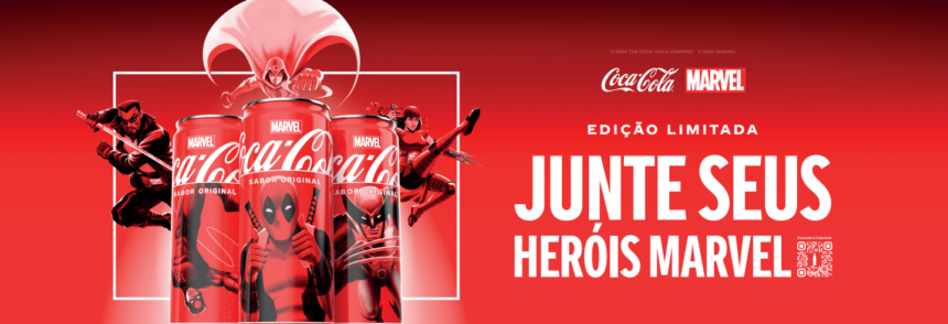 Coca-Cola e Marvel unem forças em colaboração de super heróis